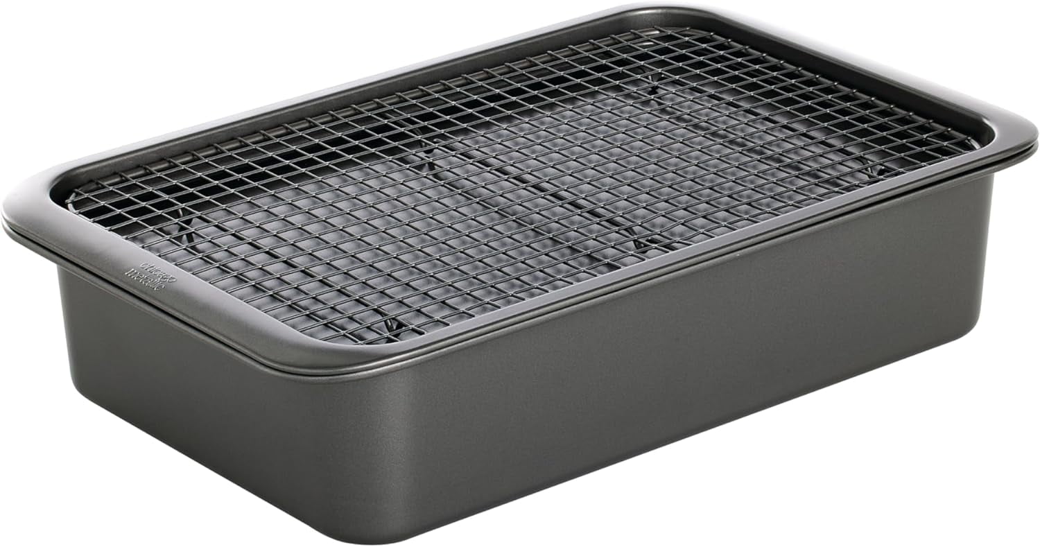 7 Piece Nesting Set, Includes Roaster, 2 x 6 Cup Muffin Pans, Loaf Pan ...