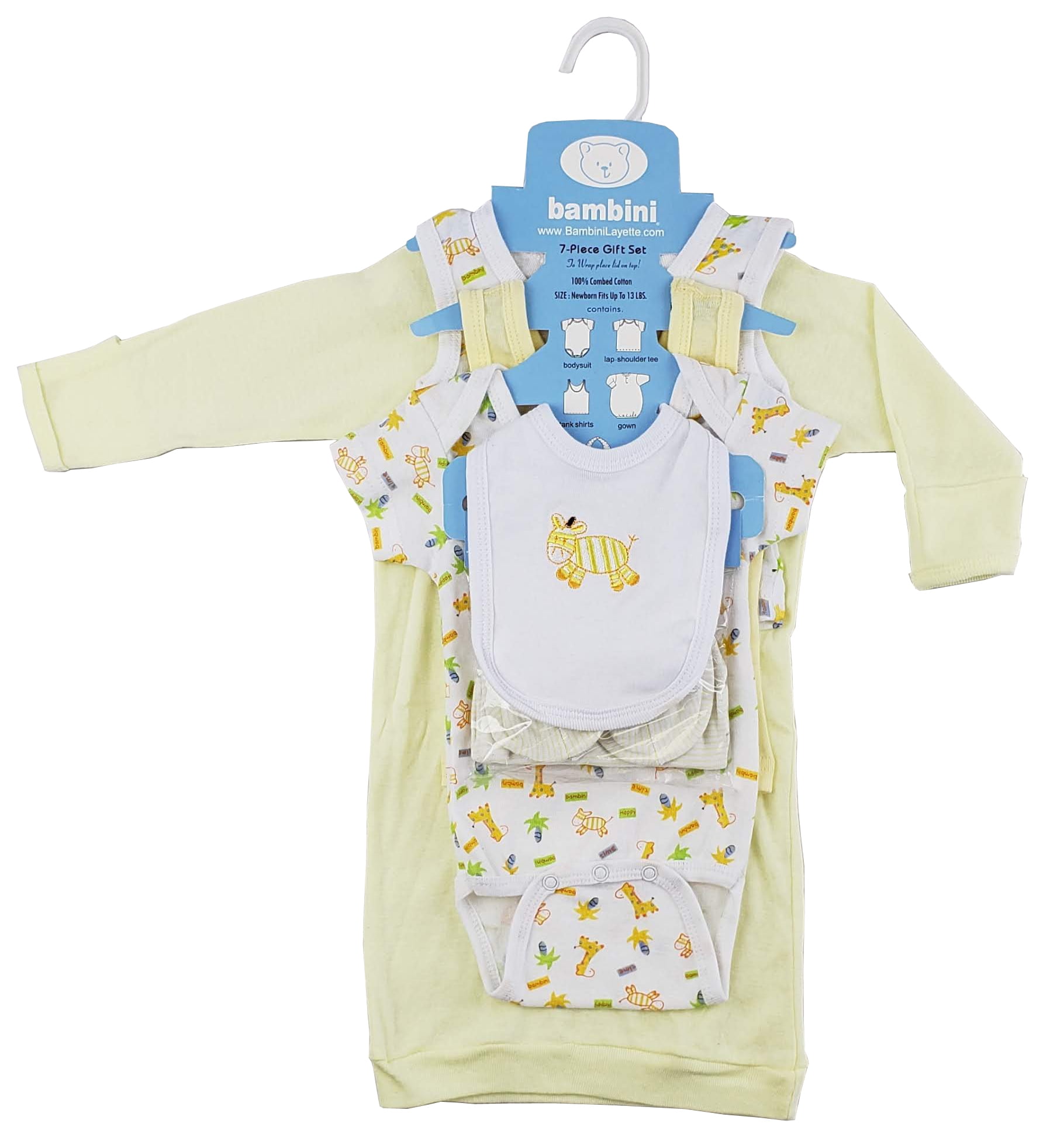 7-Piece Pastel Interlock Hanging Gift Set - Walmart.com