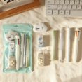 7-Piece Pastel Plastic Study Supply Kit, Complete Daily Writing Tool ...