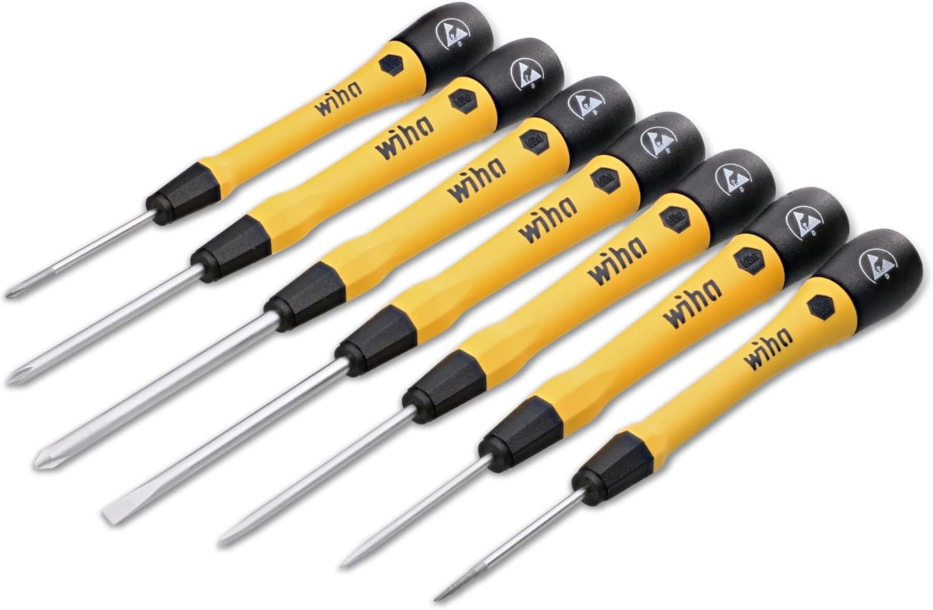 7 Piece Precision Slotted and Phillps Screwdriver Set - Walmart.com