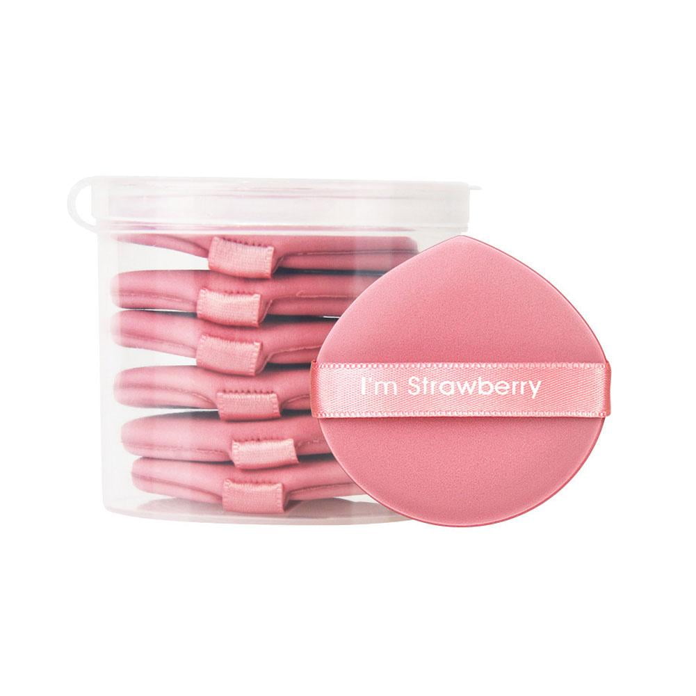 7-Piece Round Box Foundation Puff Set - Soft, Convenient Makeup ...
