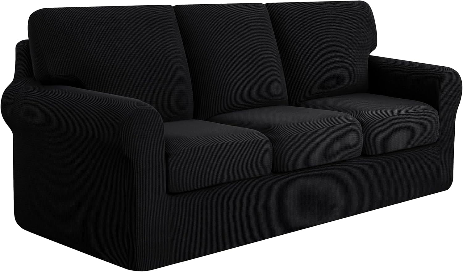 7-Piece Stretch Sofa Slipcover Set with Couch Cover, Backrest Cushion ...