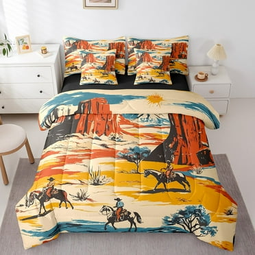 Funny Disco Ball Full Sheets, Western Cowgirl Bed Sheets Set For Girls ...