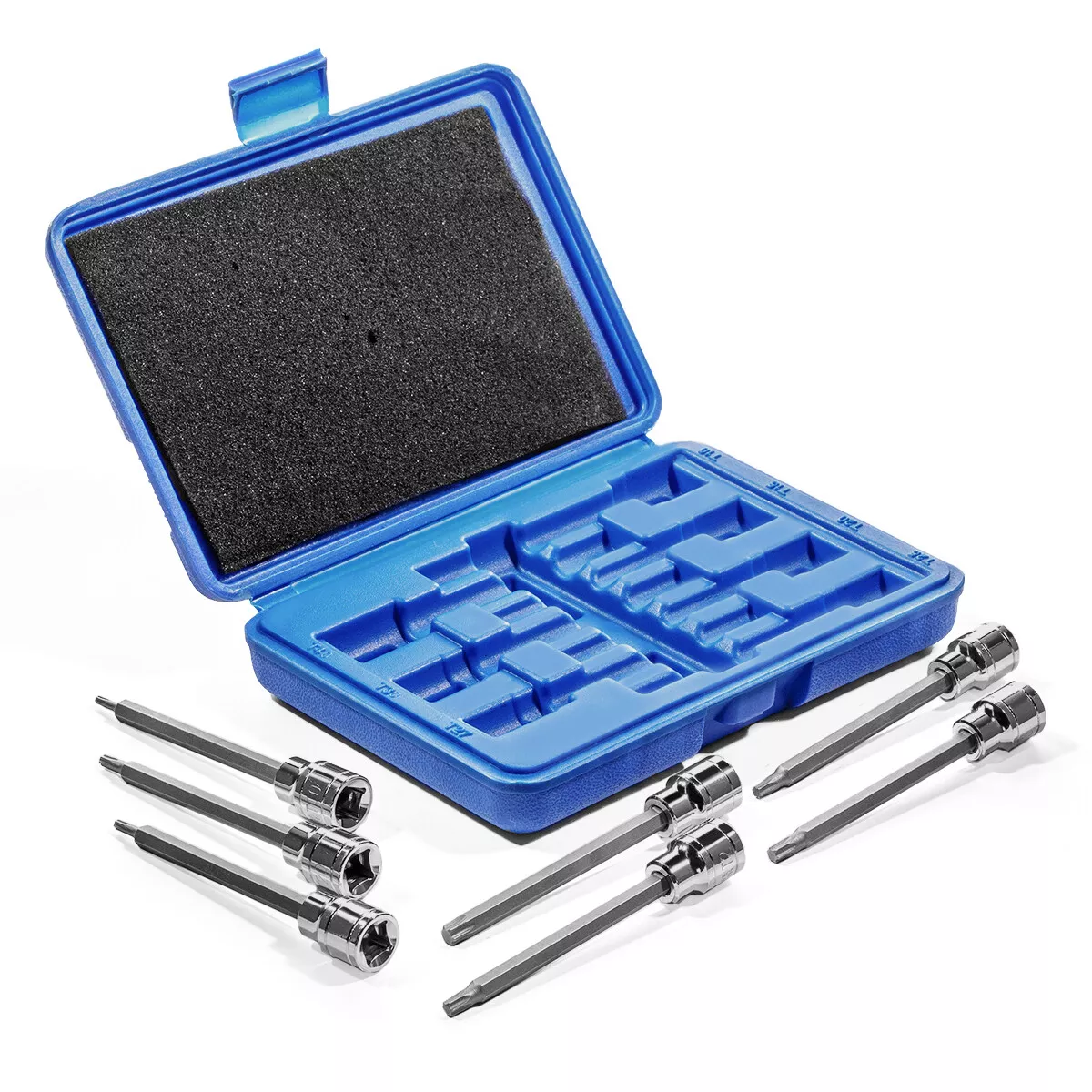 7-Pieces 3/8 Extra Long Torx Deep Bit Socket Set Star Torque - Walmart.com
