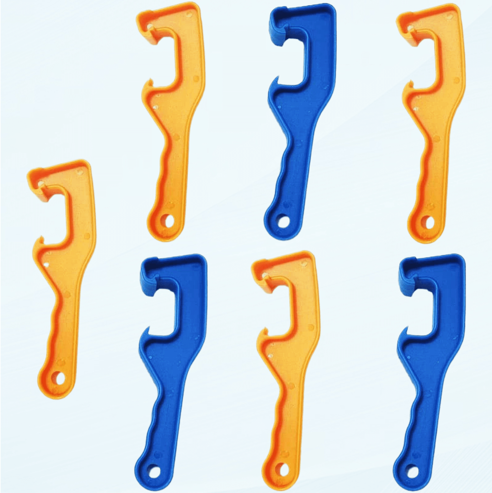 7 Pieces 5 Gallon Plastic Bucket Lid Opener Paint,Bucket Lid Lifter ...