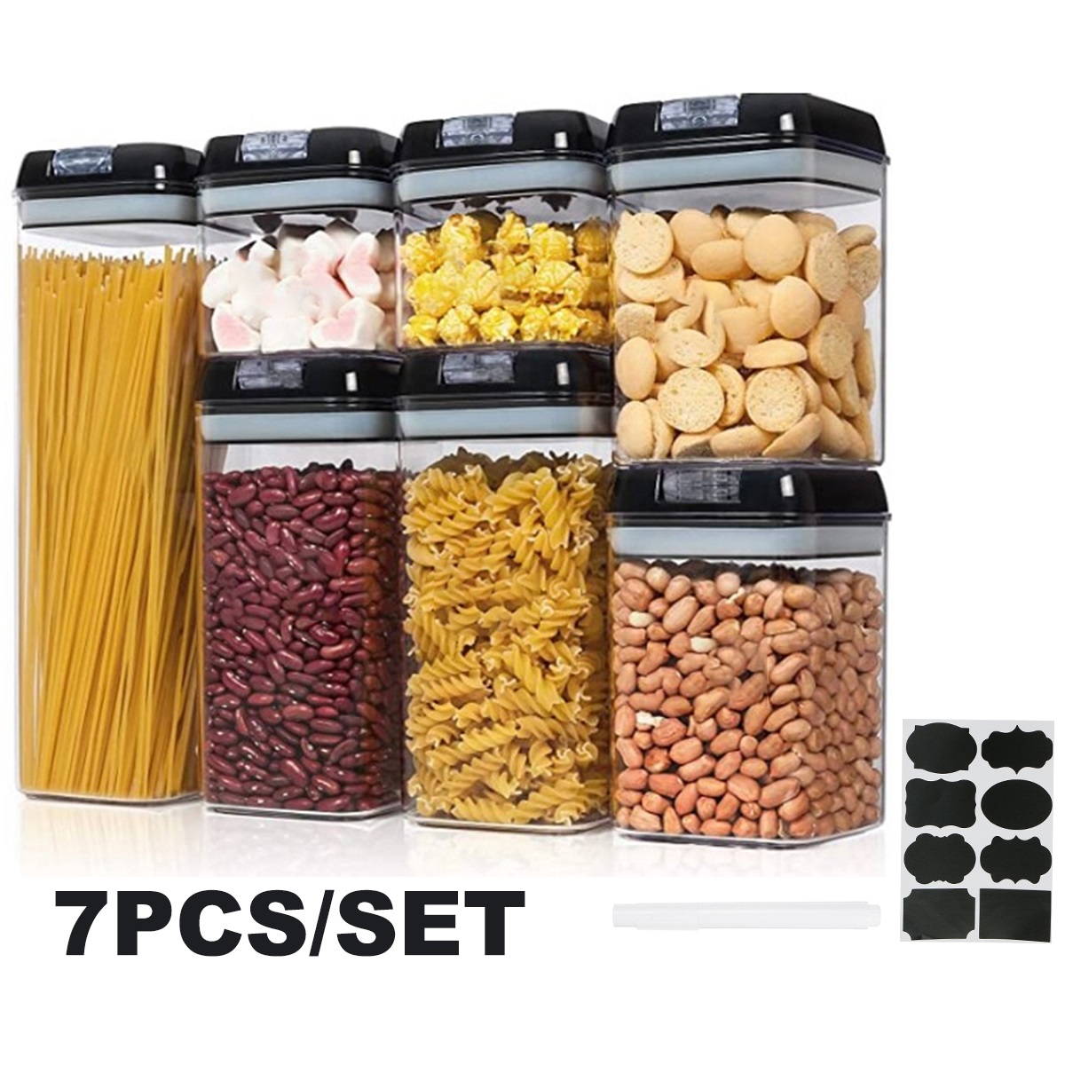 Progressive ProKeeper+ 4-Pc Airtight Pantry Storage Set with Clear ...