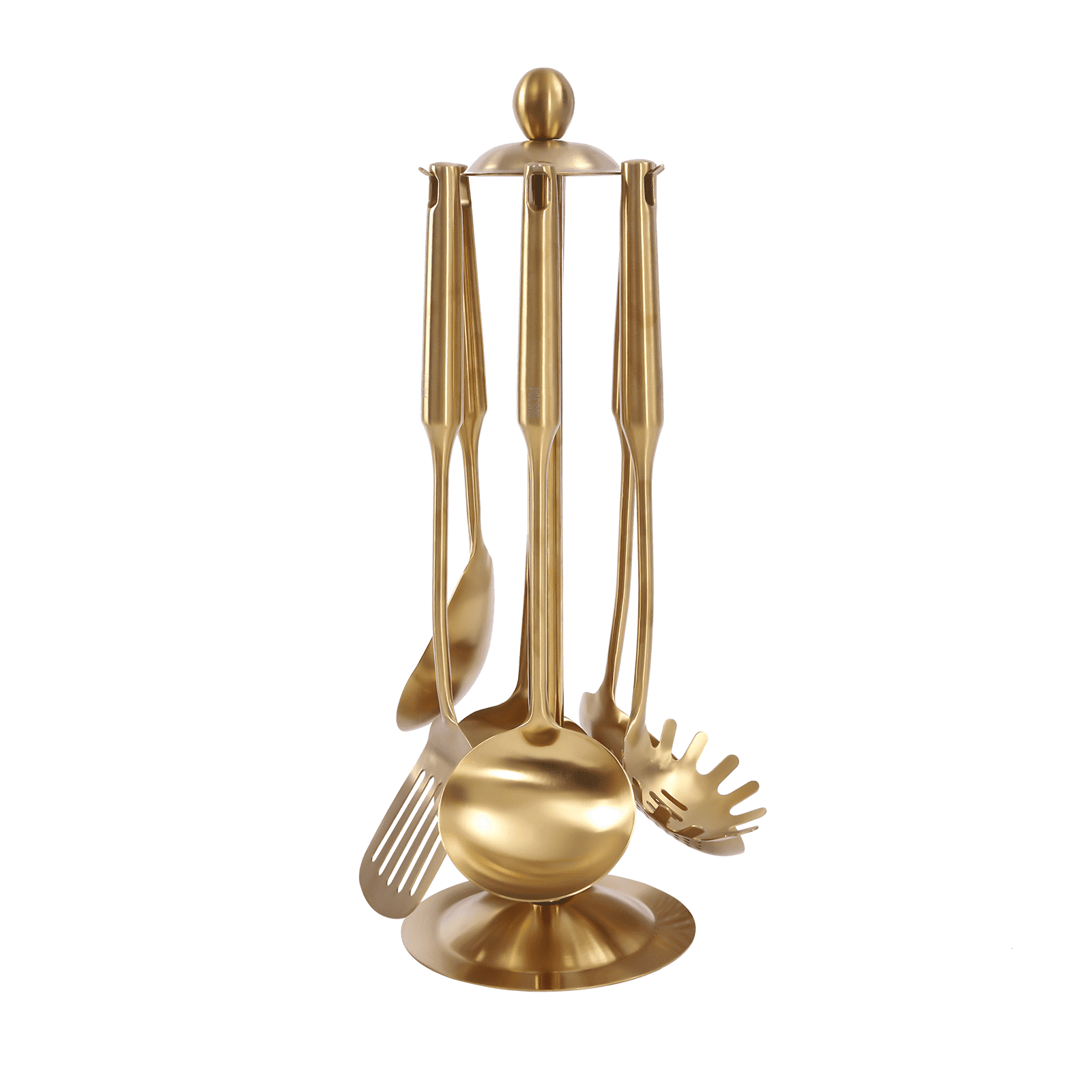 7 Pieces Cooking Utensils Set with Stand Holder Cooking Tools for ...