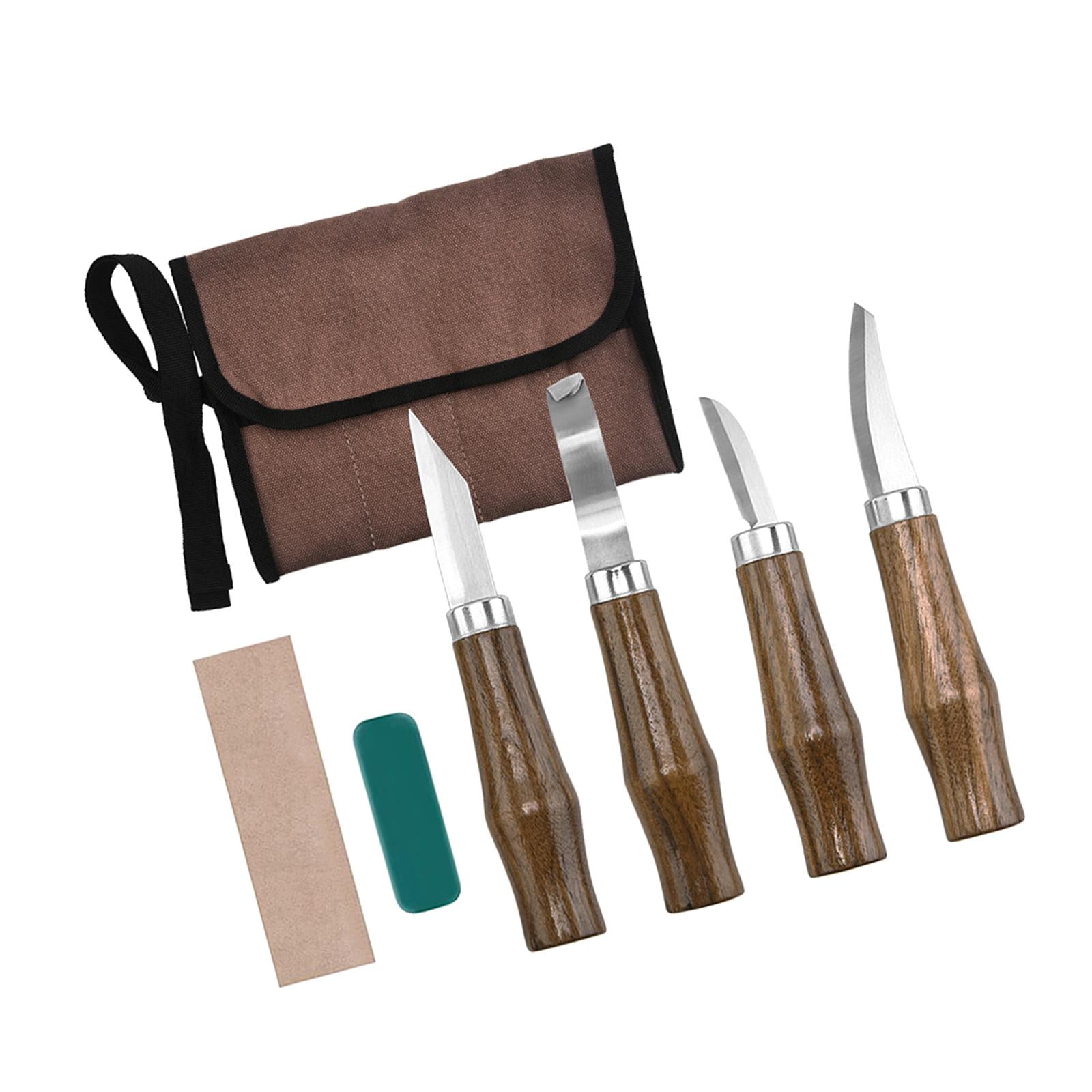 7 Pieces Professional Wood Carving Woodworking Carpenter Tool Cutter ...