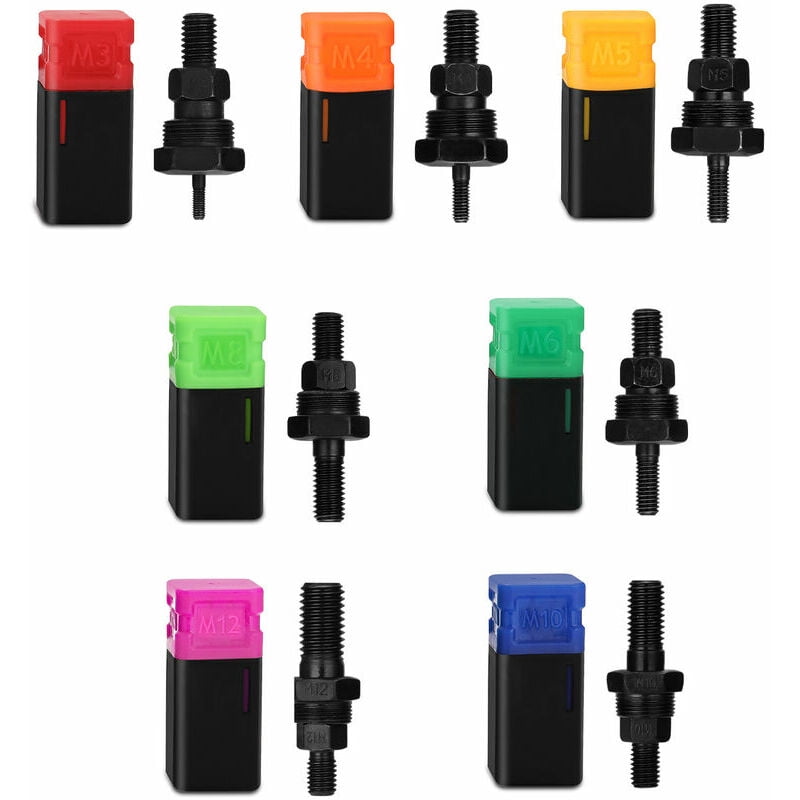 7 Pieces of Riveting Machine Accessories, Tie Rod Rivet Replacement ...