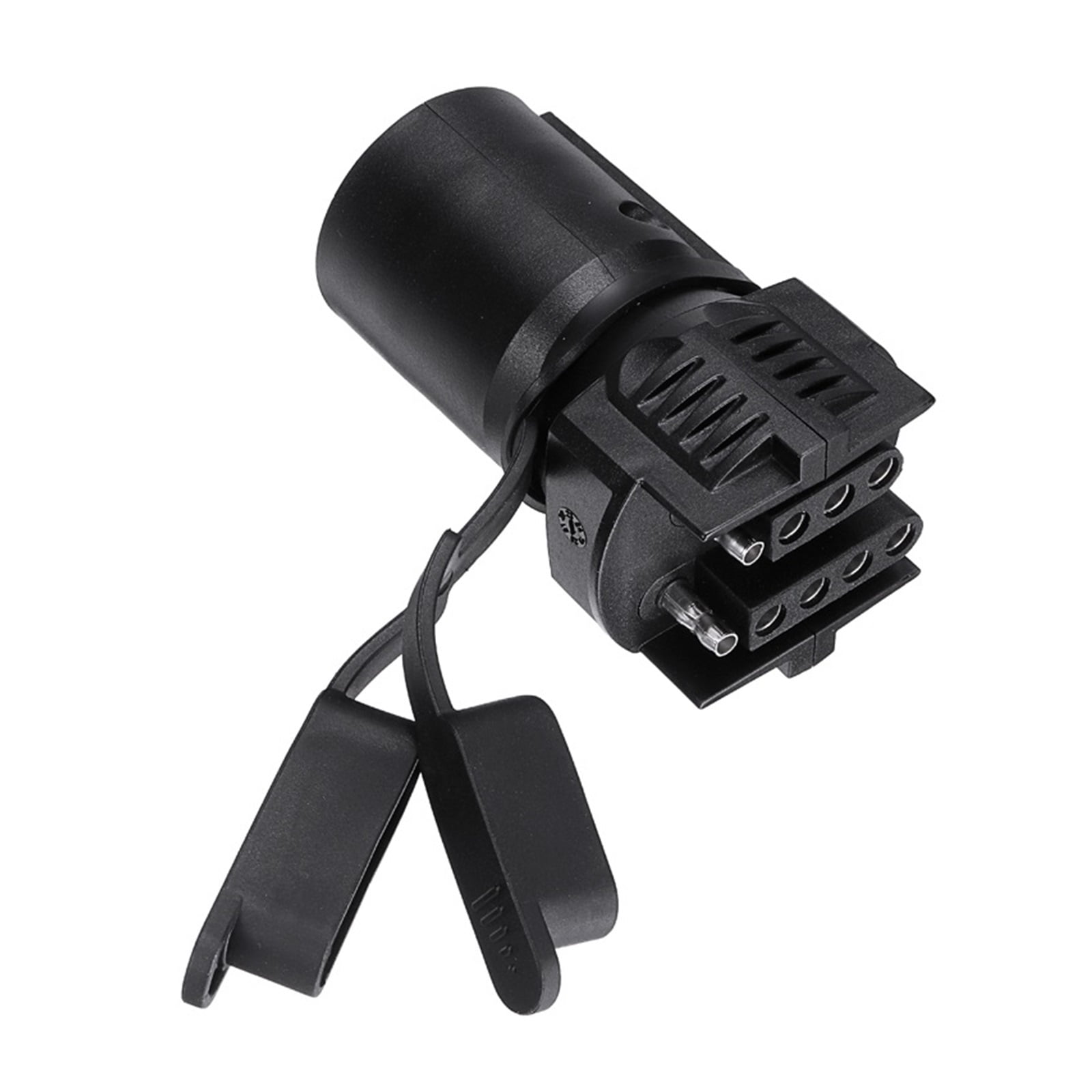 7 Pin 12V Car Trailer Adapter Tow Connector Standard Socket Double Row ...