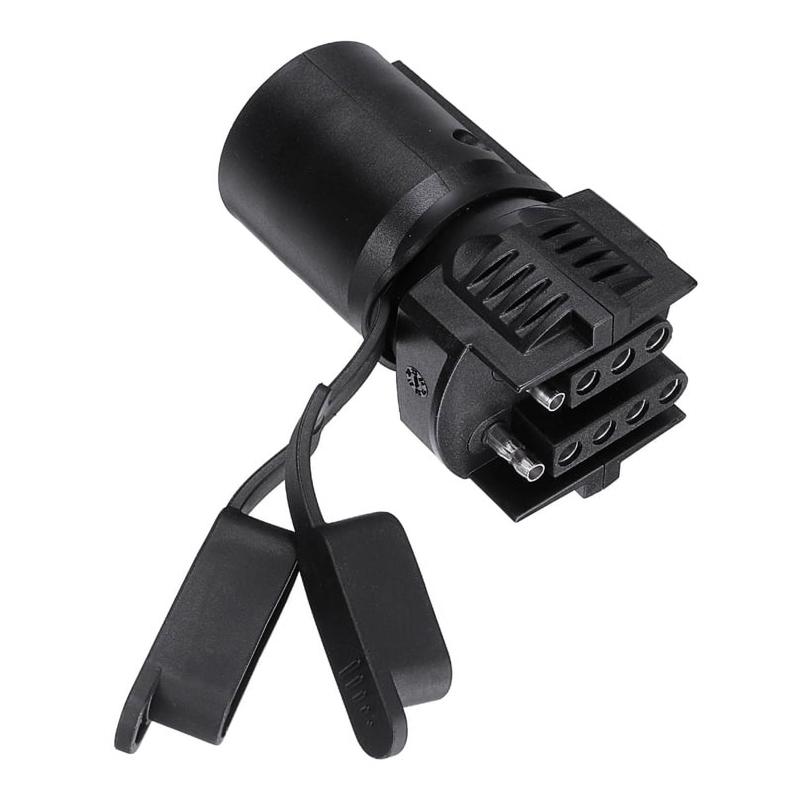 7 Pin 12V Car Trailer Adapter Tow Connector Standard Socket Double Row ...