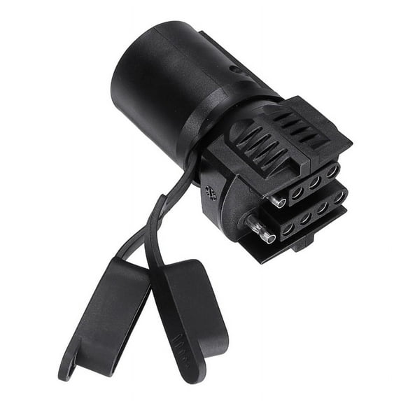 7 Pin 12V Car Trailer Adapter Tow Connector Standard Socket Double Row ...