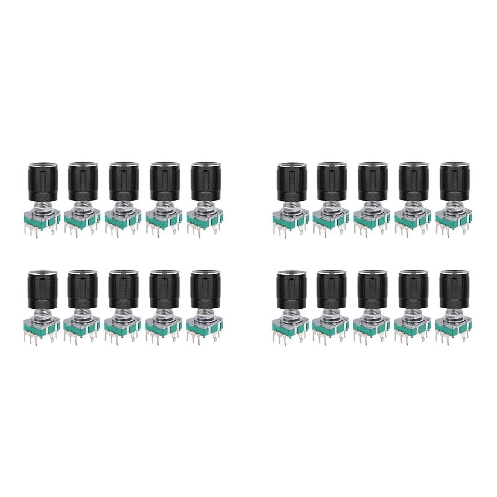 (7 Pin 20MM)20 PCS 360 Degree EC11 Rotary Encoder Code Switch Digital ...