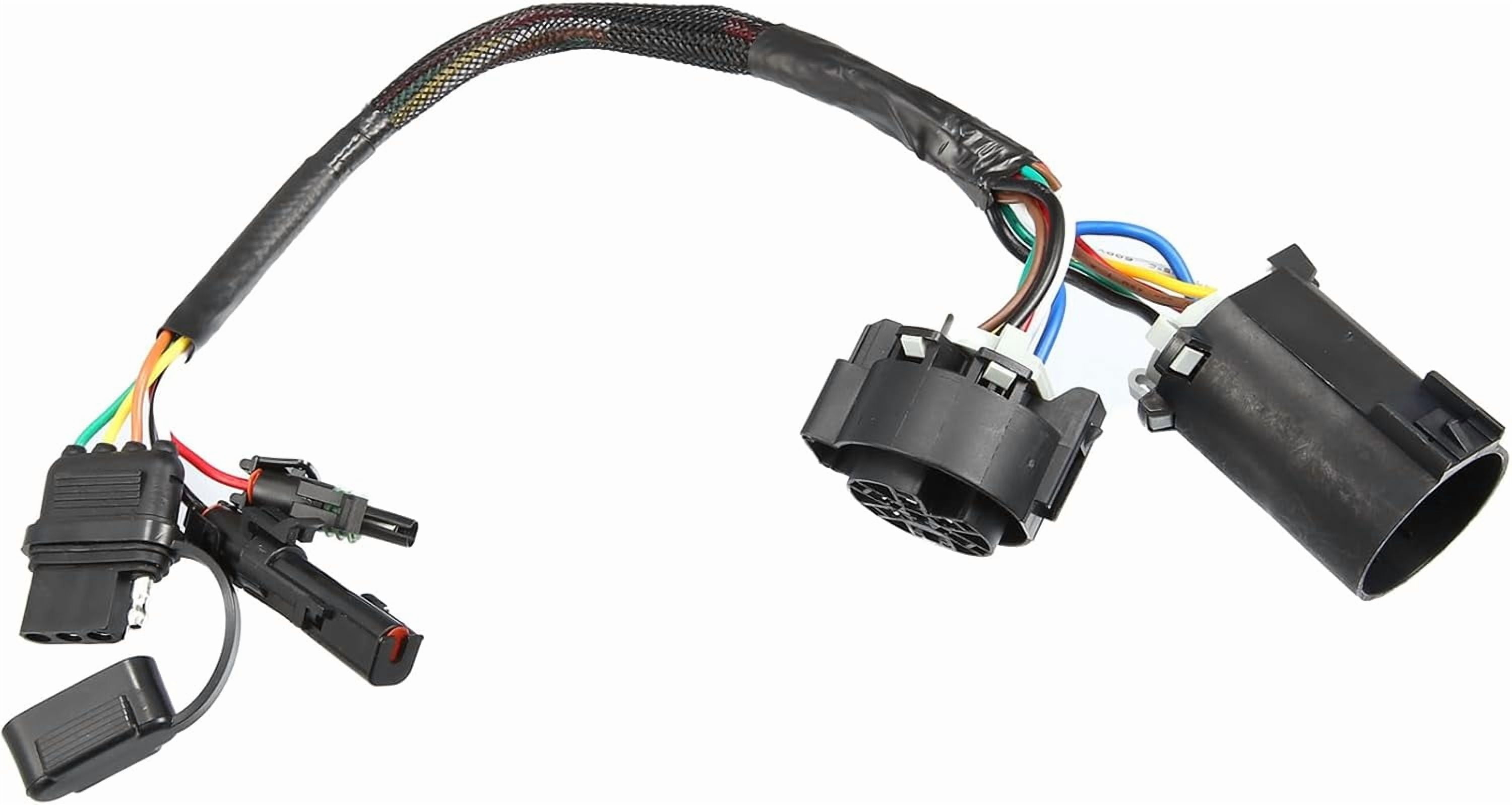 7 Pin to 4 Way Trailer Harness for Installing Tailgate Light Bar ...