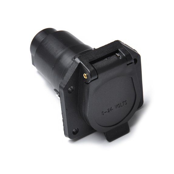 7 Pin Plug Adapter Trailer Connector 12V Towbar Towing Plugs Socket ...