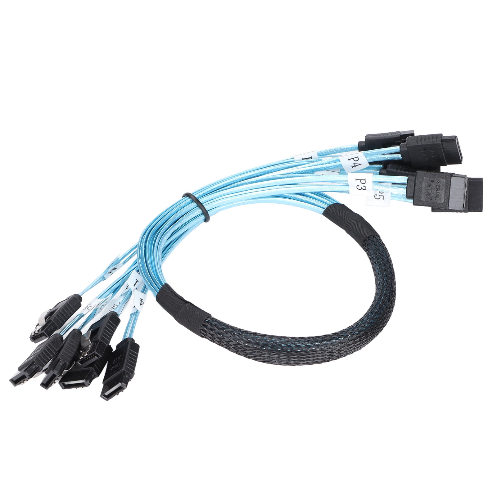 7-Pin SATA Cable - 6Gbps Mini Connectors, 6-Wire Design for High-Speed ...