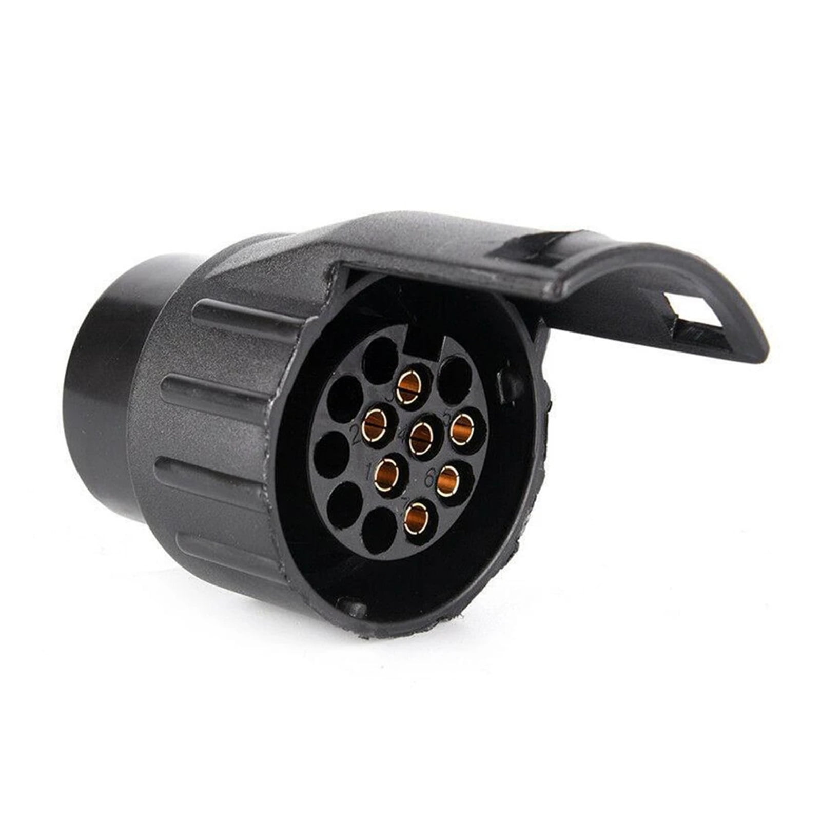 7 Pin To 13 Pin Adapter Trailer Connector 12V Towbar Towing Waterproof ...