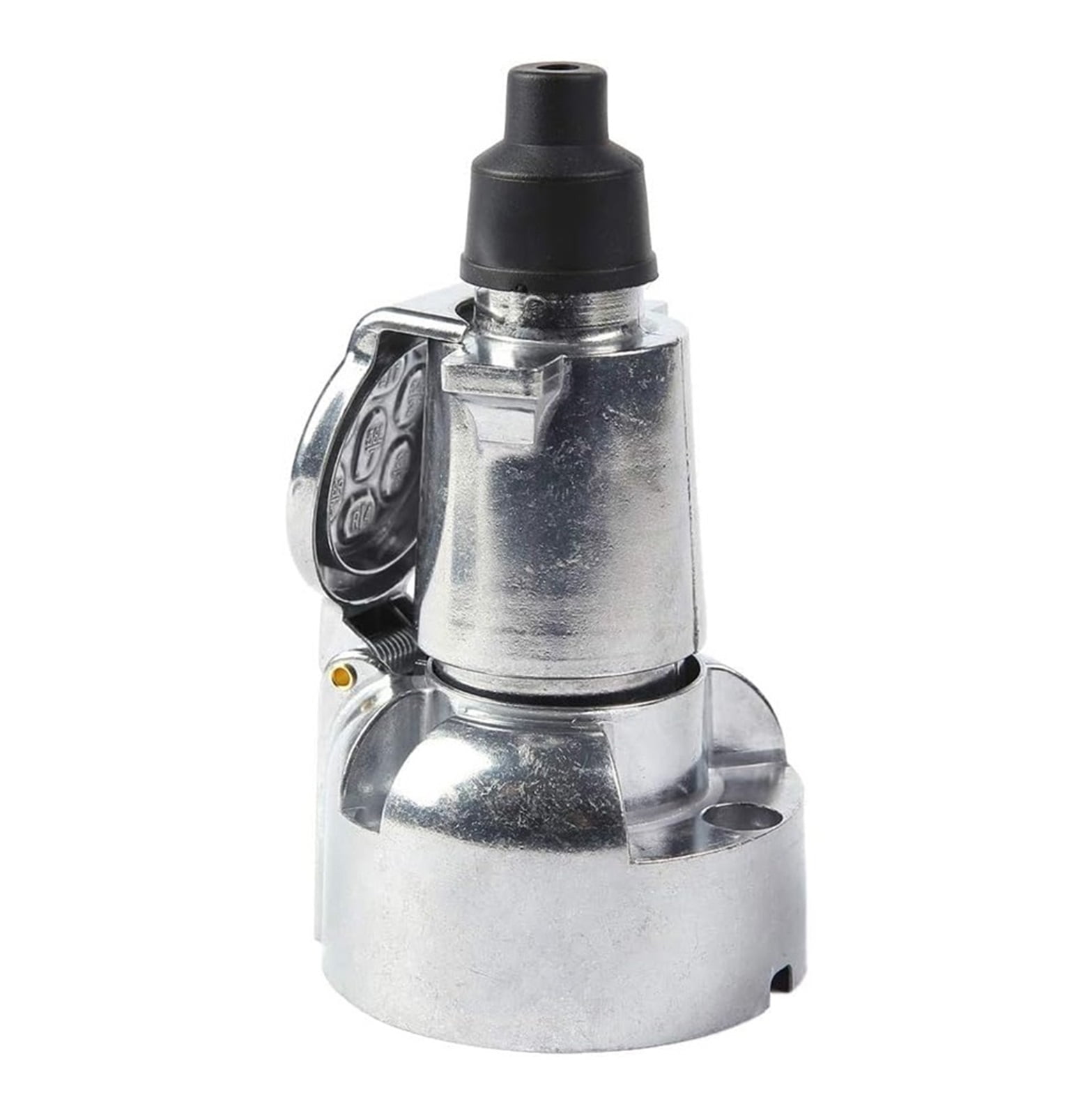 7 Pin Towbar Trailer Socket Metal Aluminium Alloy Towing 12V Round ...