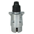 7 Pin Trailer Automobile Aluminium Alloy Plugs 12V Truck Tow Towing ...