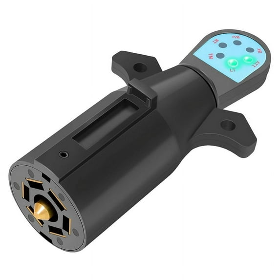 7 Pin Trailer Plug Tester, Way Wiring Tester for RV, Light , Tow Wire ...