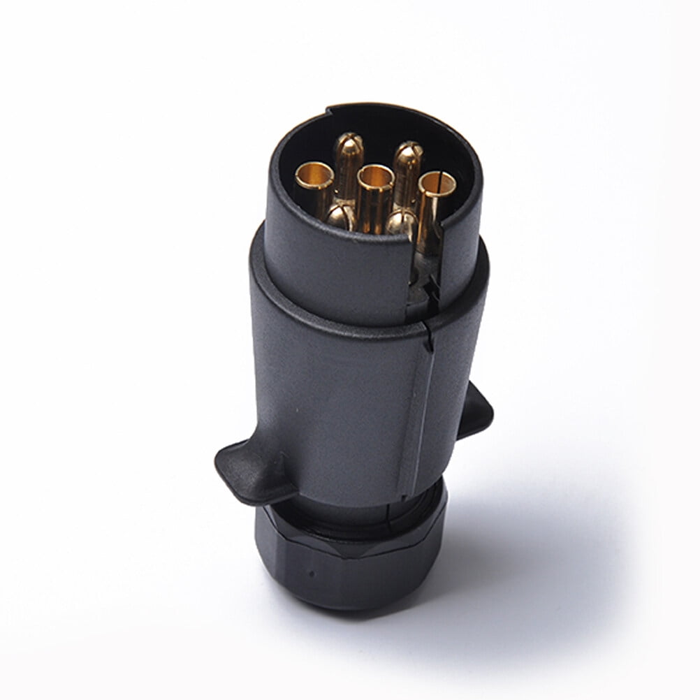 7 Pin Way Trailer Plug Connector Indicator Light Blackriflecoffee ...
