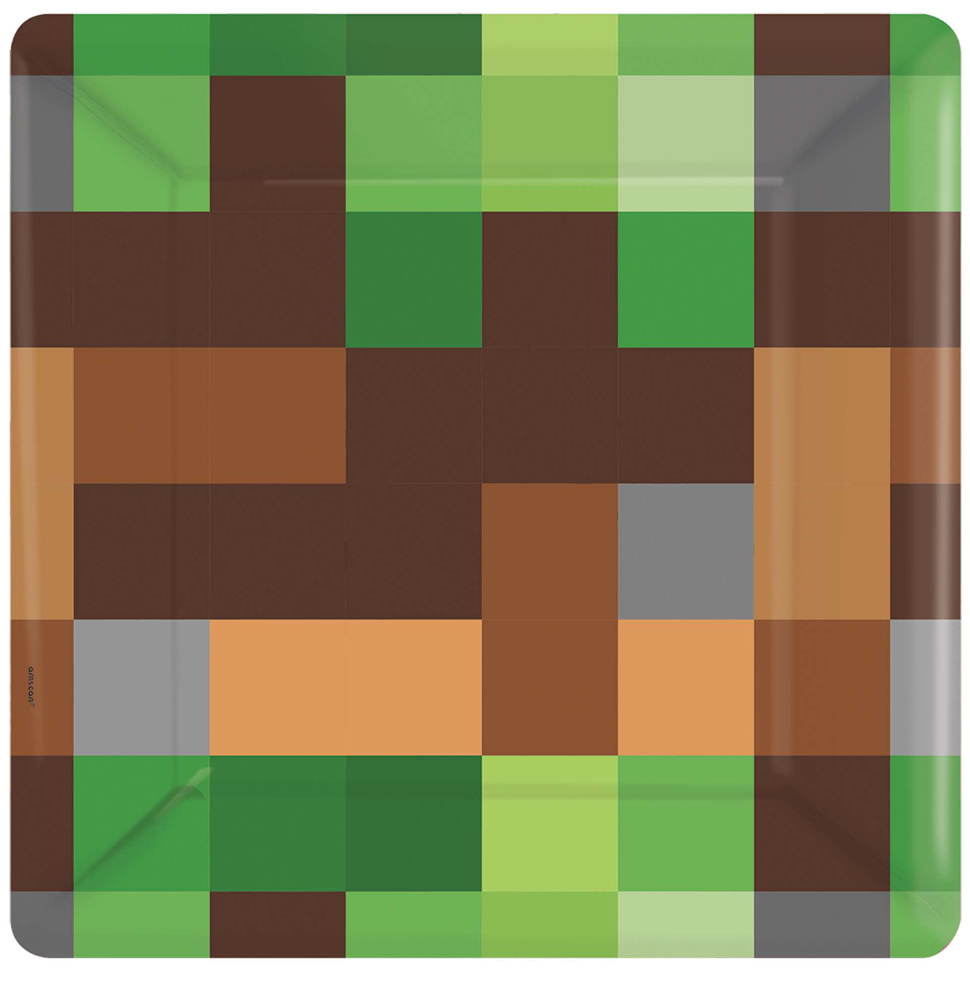 7" Plate Minecraft TNT PARTY! - Walmart.com