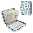7-Pocket Expanding Filing Folder with 3-Ring Binder Portable Document ...