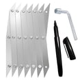 7 Point Center Finder Pro – Precision Measuring Tool for Woodworking ...