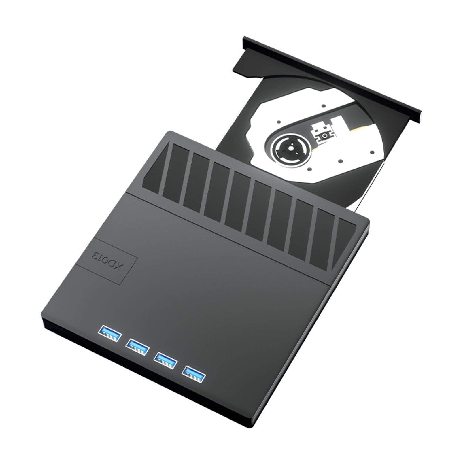 7 Port External Disc Drives for Laptop Type C USB3.0 Portable Burners ...