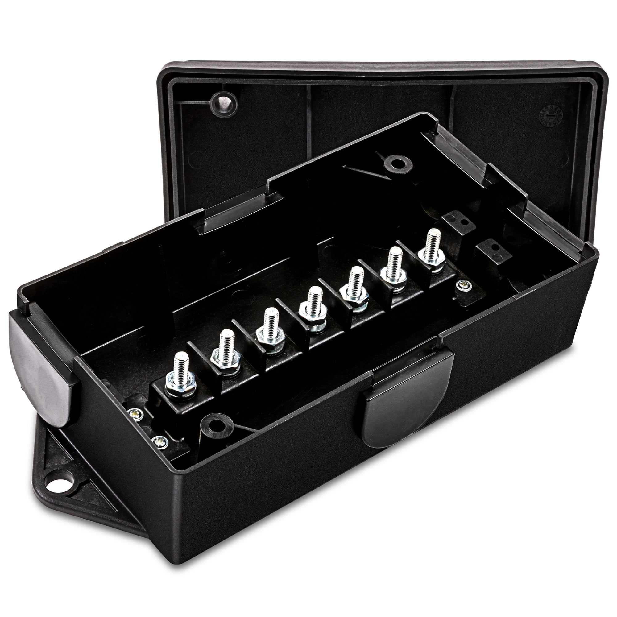 7-Port Trailer Wiring Junction Box [Steel Studs] [Stickers Included ...