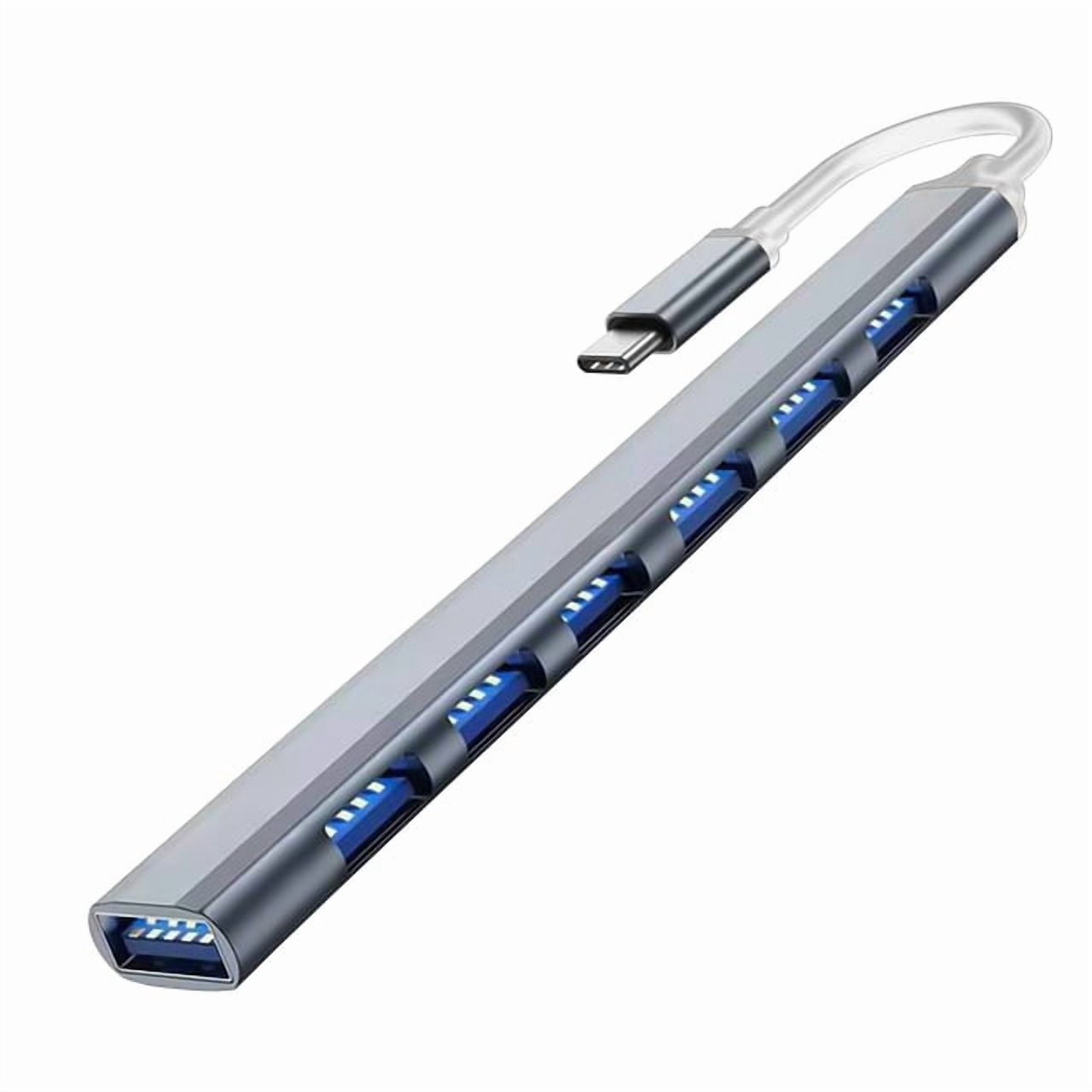 7 Ports Type-C Multi functional expansion adapter - Walmart.com