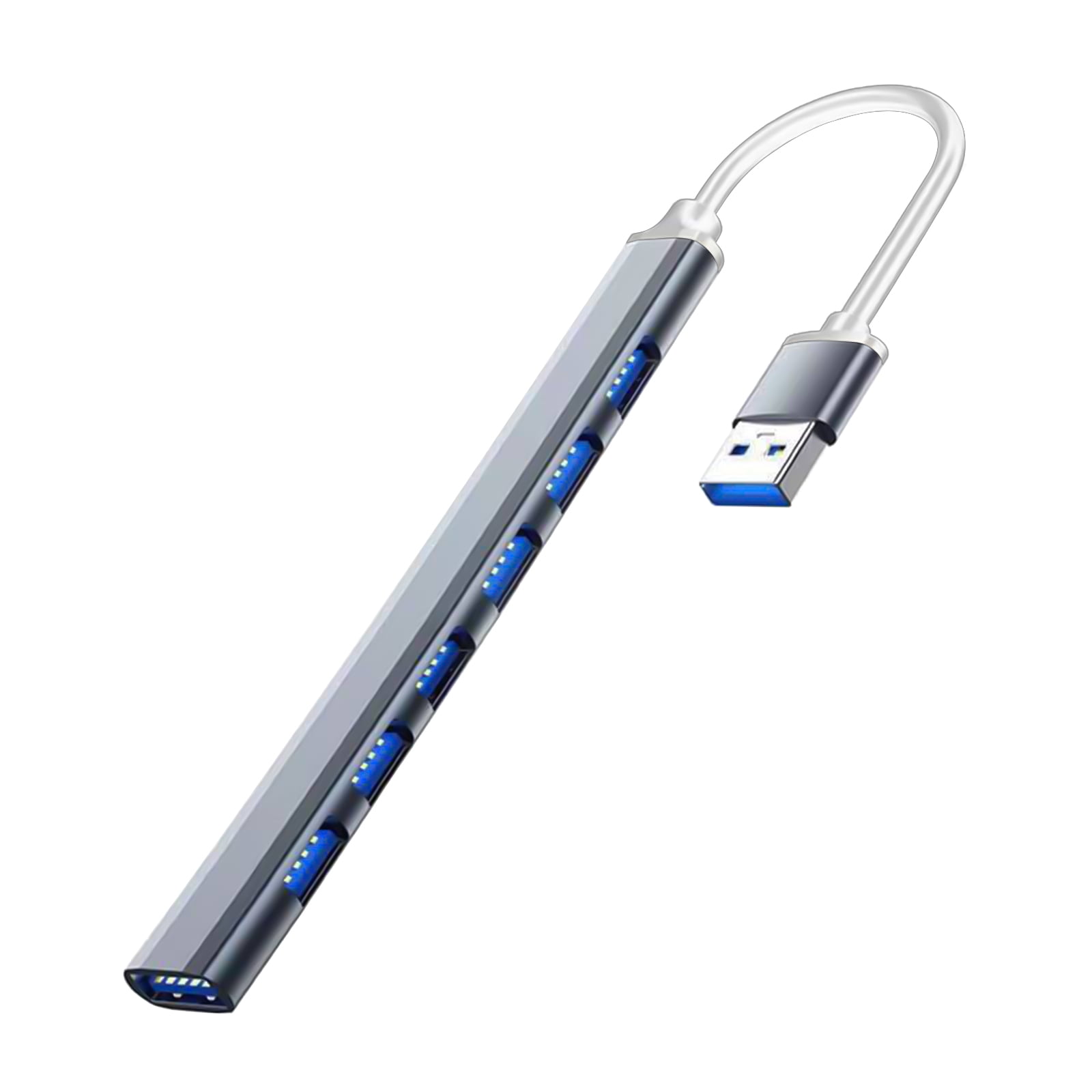 7 Ports USB 3.0 Type C High Speed OTG Adapter Docking Station HUB ...
