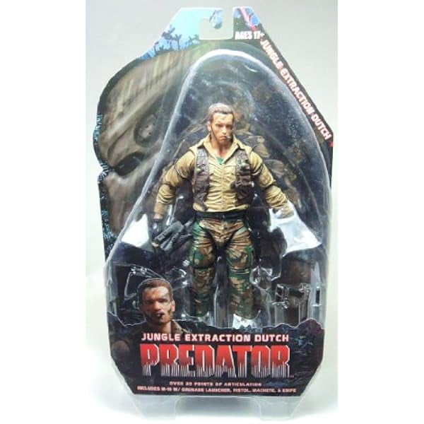 7" Predators Series 8 Jungle Extraction Dutch Schaefer Arnold ...
