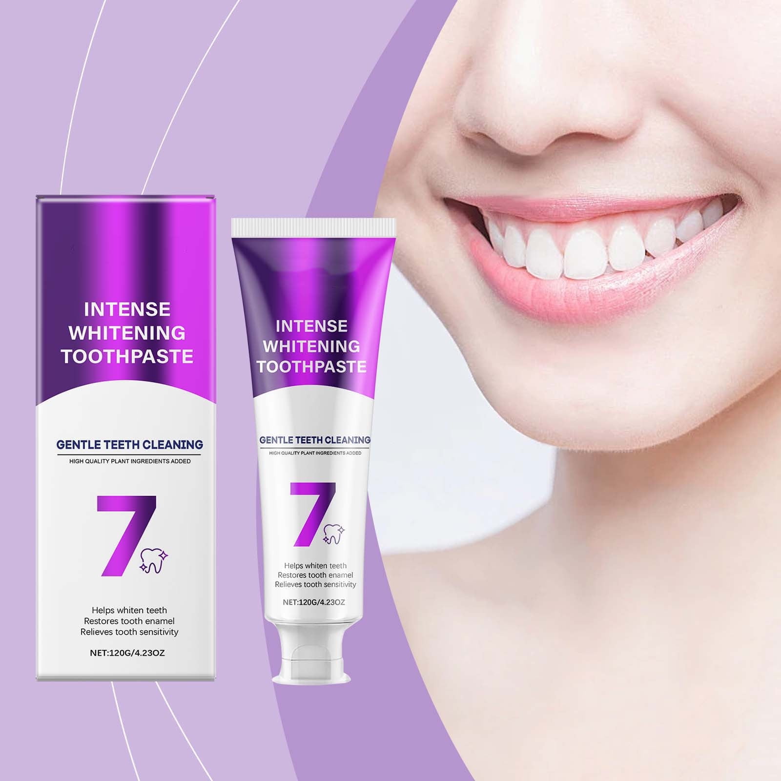 7 Pro Strong Whitening Toothpaste, Intense Whitening Toothpaste 7 Pro ...