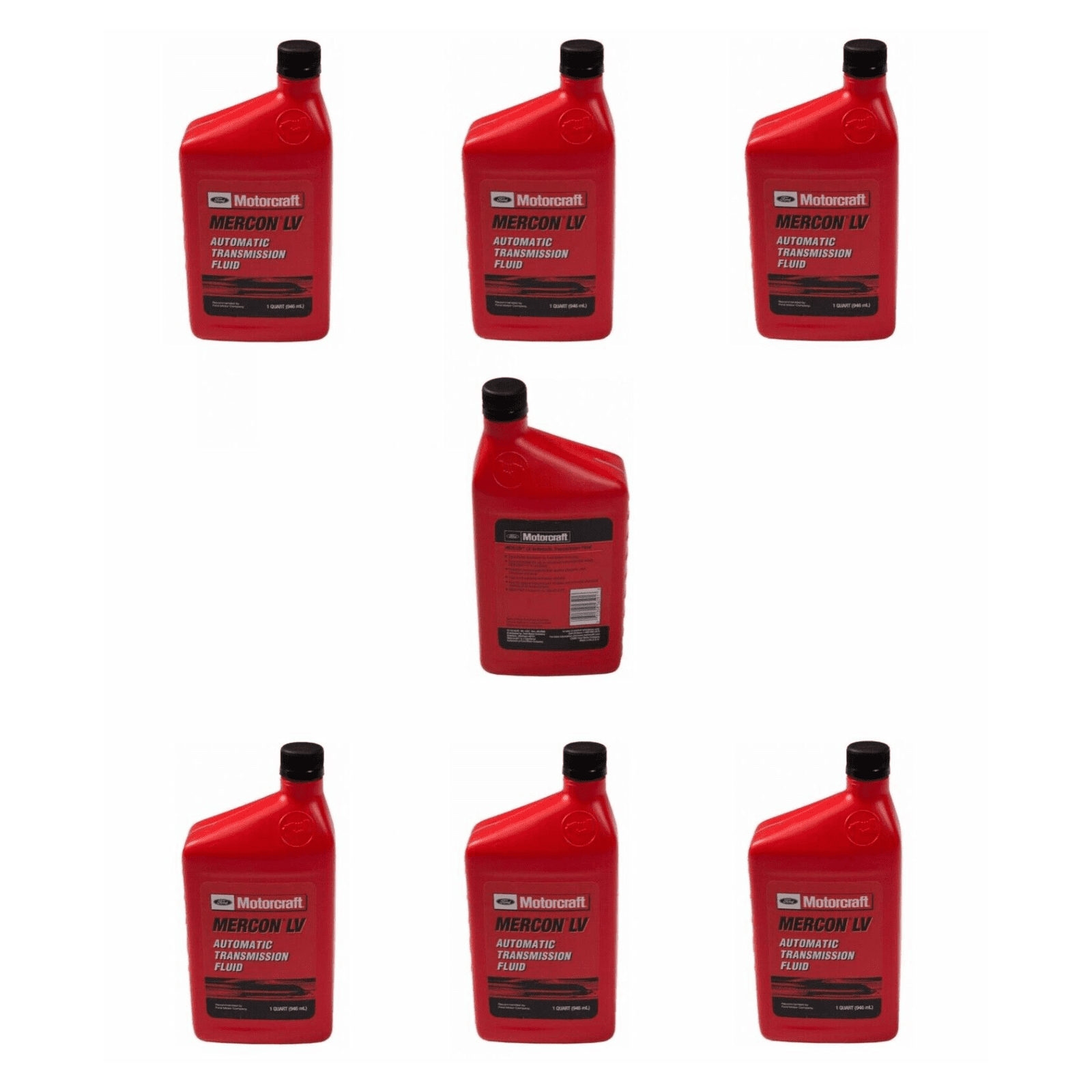 7 Quart Genuine FORD Automatic Transmission Fluid MOTORCRAFT MERCON LV ...