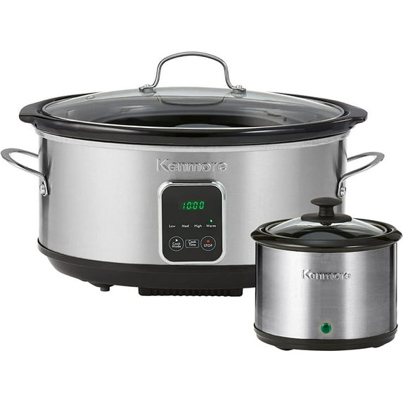 7 Quart Slow Cooker with Diper - Crock pot With Programmable Settings ...