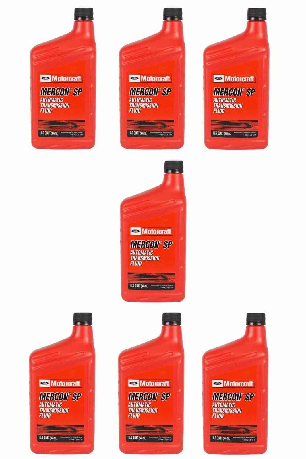 7 Quarts Automatic Transmission Fluid Genuine FORD MOTORCRAFT MERCON SP ...