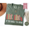 7 Reading Shirt 7 Viral Teacher Xmas TShirt Funny If You Know You Know ...