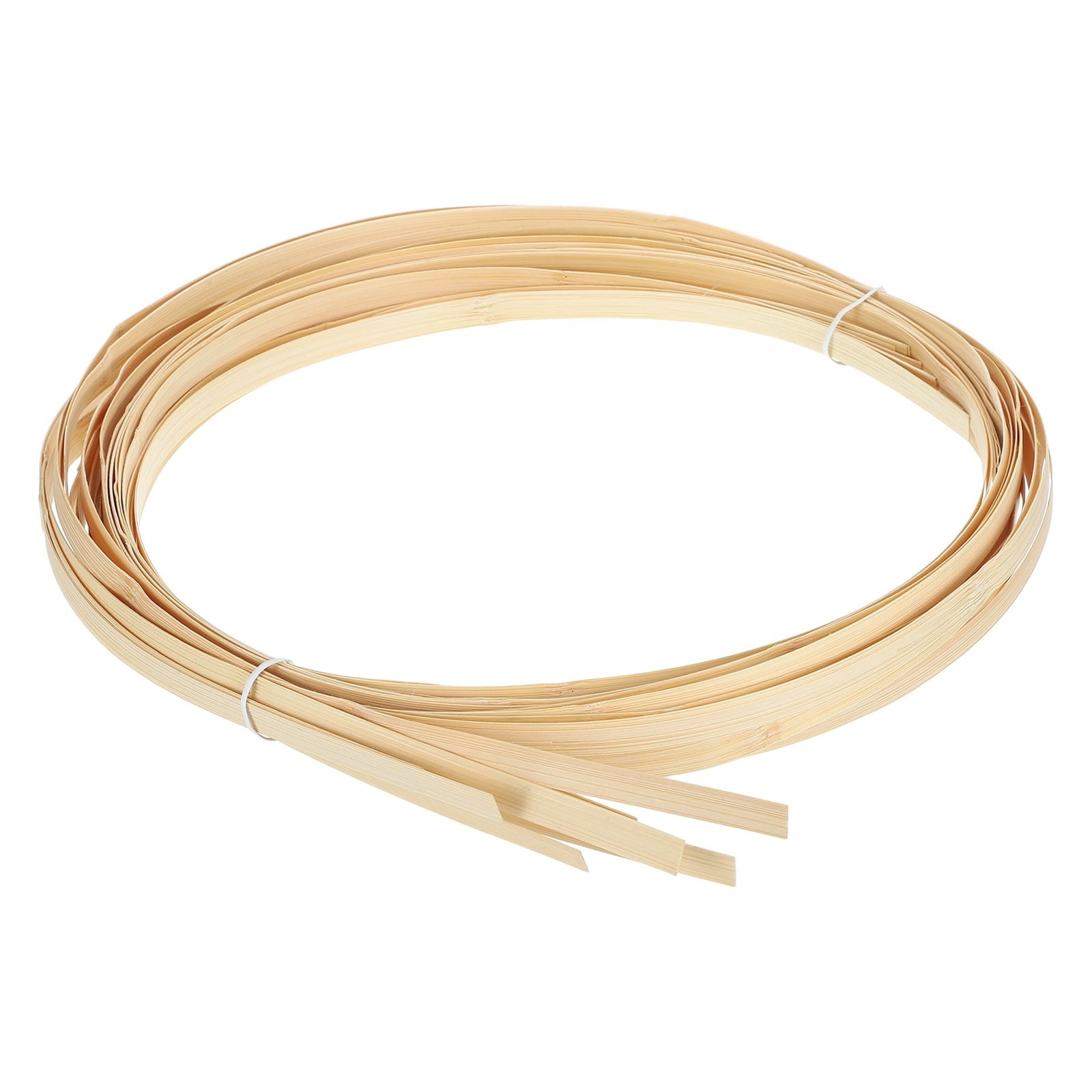 7 Rolls Bamboo Strips for Weaving, 0.79" x 10ft Basket Weaving Supplies ...