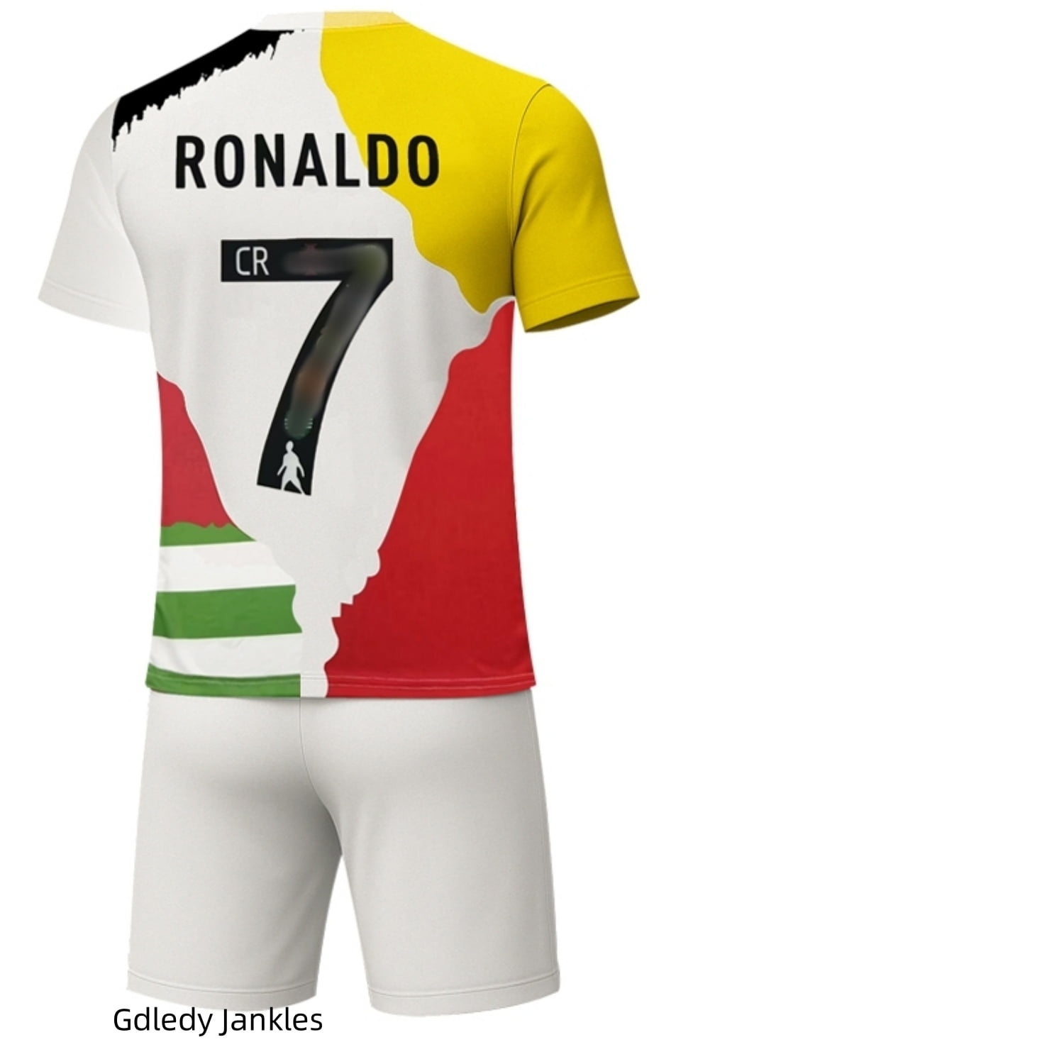 #7 Ronaldo Soccer Shirt, CR7 Legacy Soccer Kit, Full Soccer Club ...