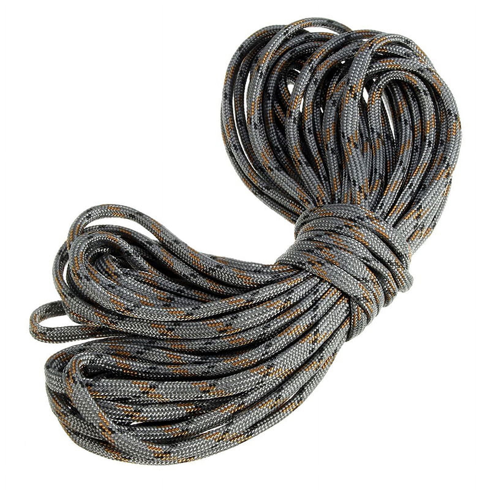 7 Rope Paracord Parachute Rope Camping Survival Color: Grey Camo Length ...