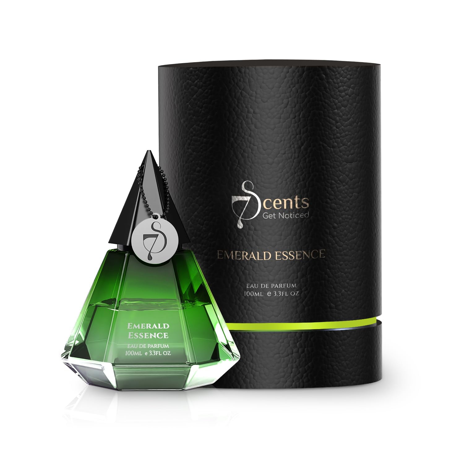7 Scents Emerald Essence Eau De Parfum For Men & Women 100ml, 3.4 Fl.oz ...