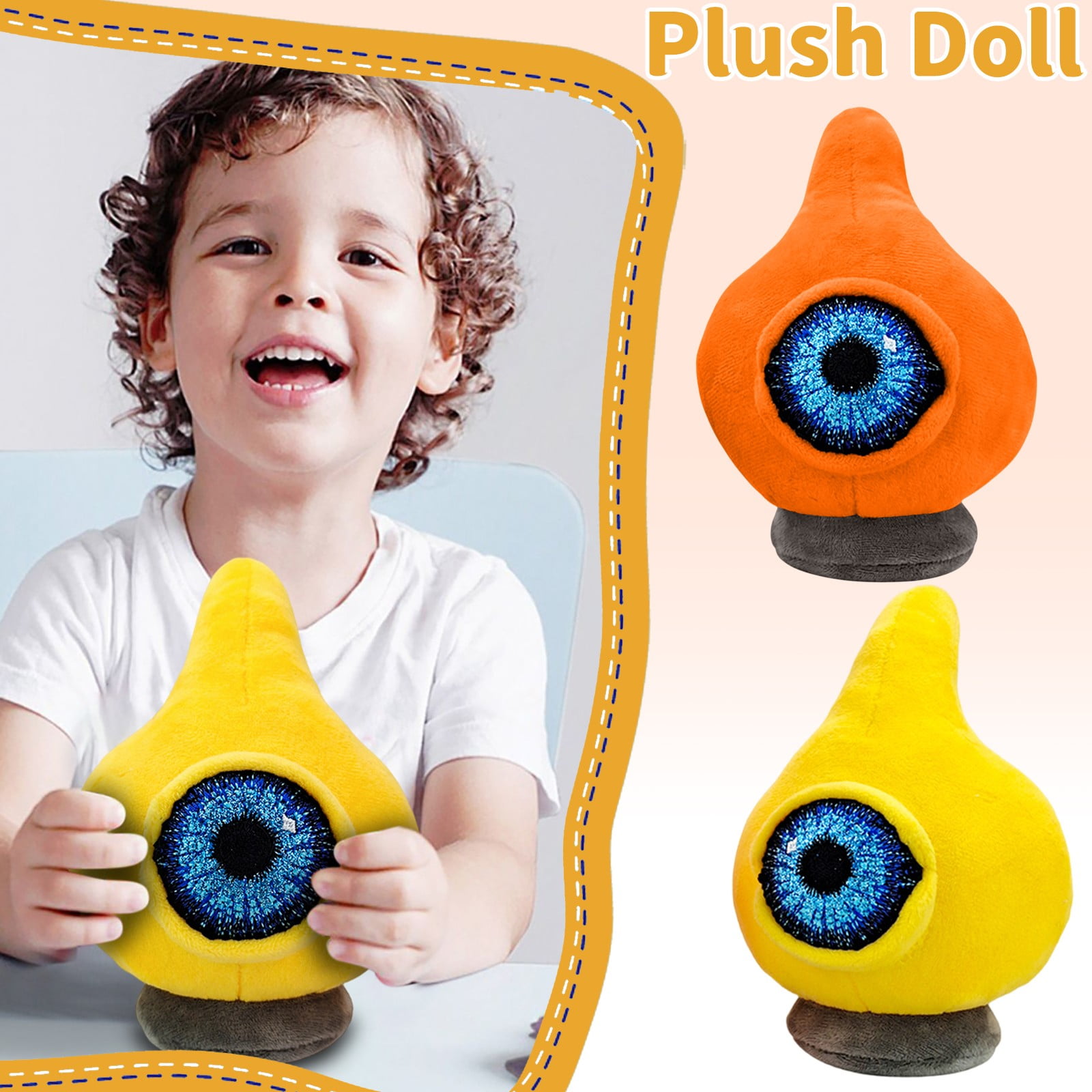 7" Scp-131 Eye Pods Plush, Big Eye Plushie, Plague Doctor SCP Plush ...