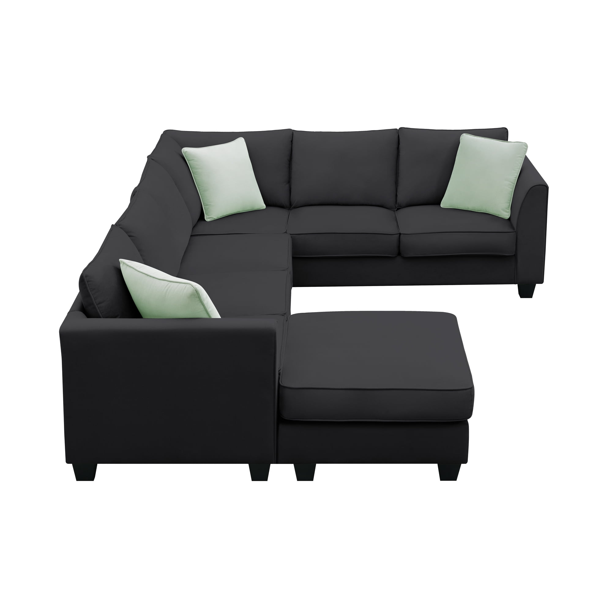 6 Seats Modular Sectional Sofa - Walmart.com