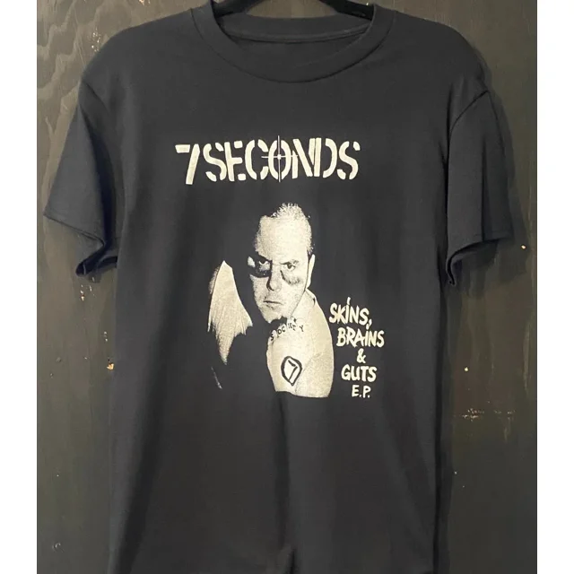 7 Seconds Band Music Black T-Shirt Cotton All Size S-234XL RD54 ...