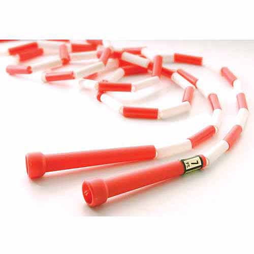 7' Segmented Skip Rope, Red/White - Walmart.com