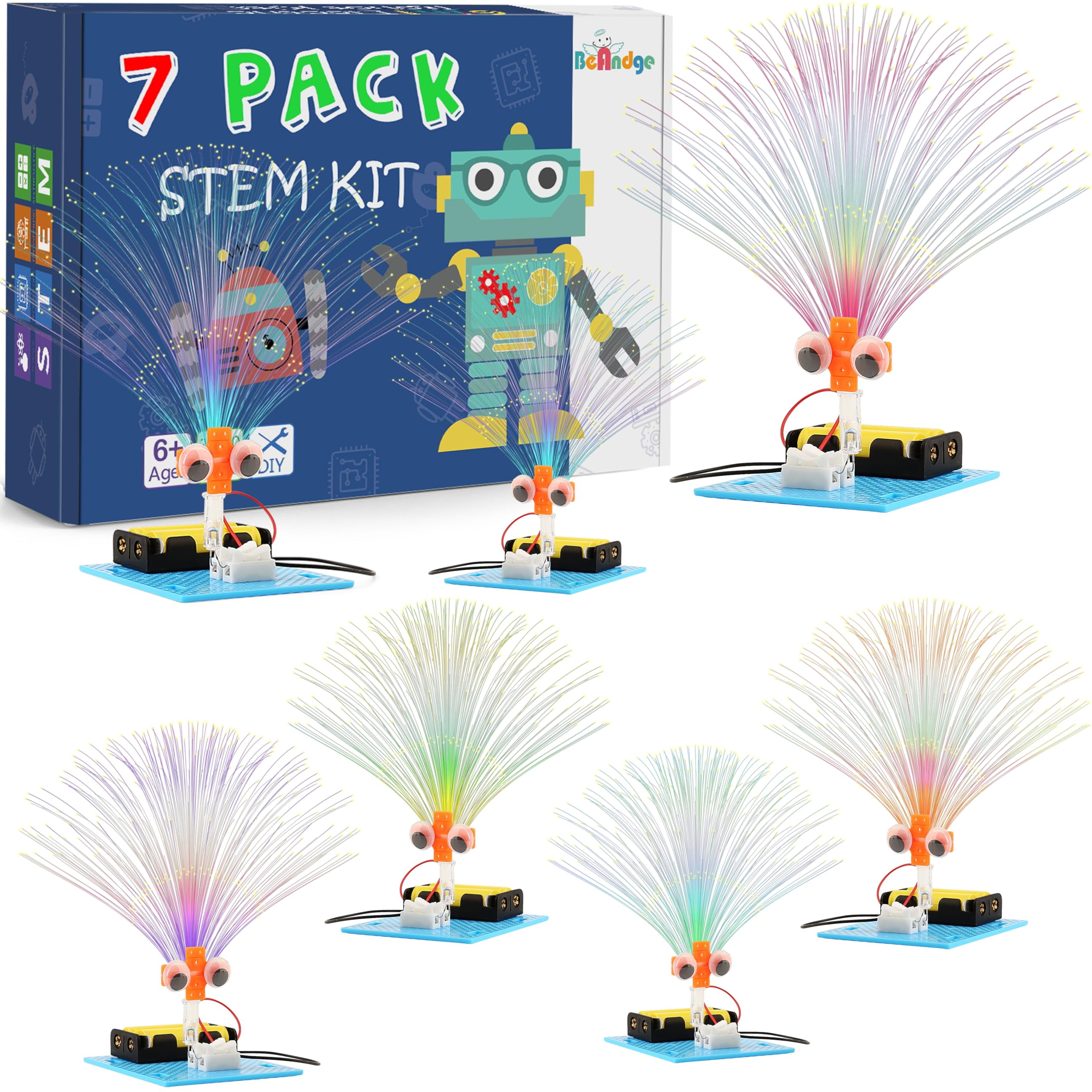 7 Set Bulk Stem Kit Individual Craft Kits For Kids, Science Projects ...