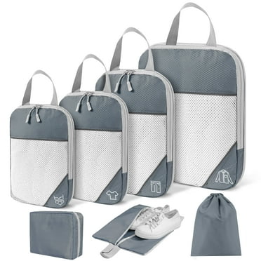 Gonex Traveling Storage: Compact 4 Set Compression Packing Cubes for ...