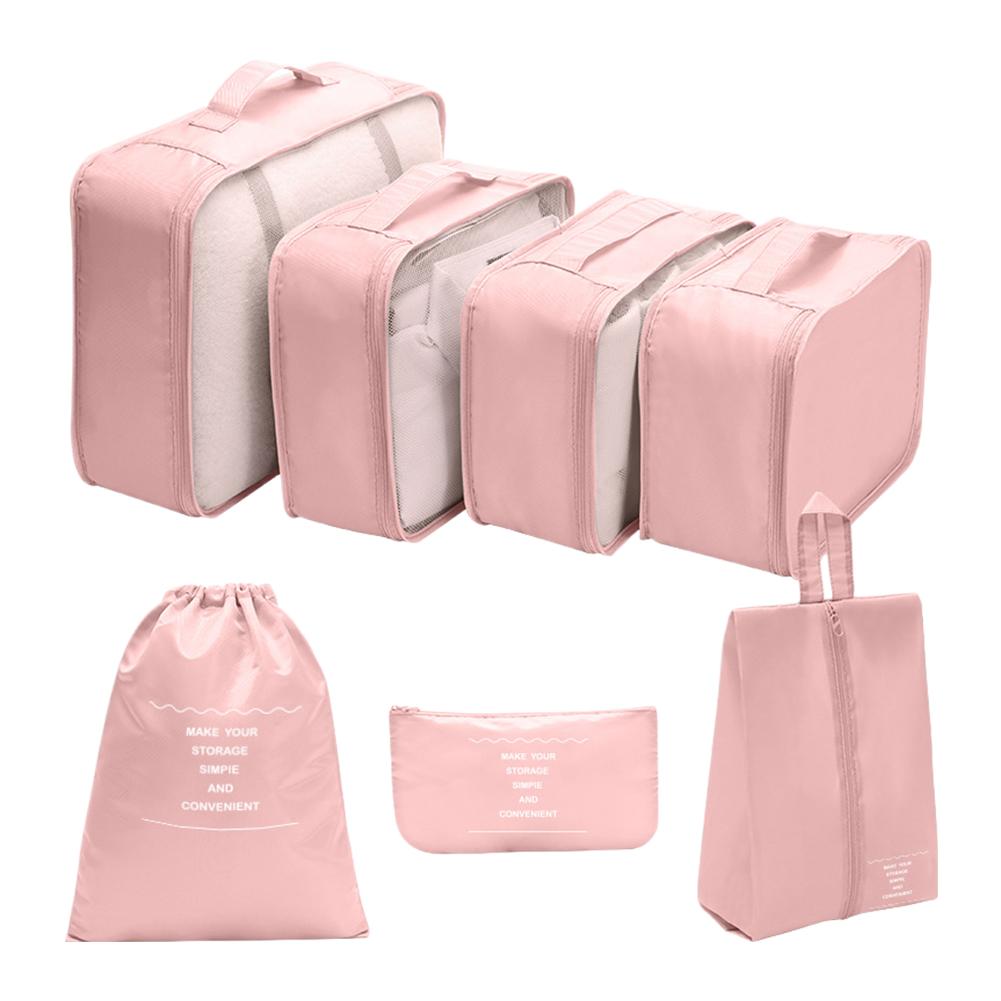 7 Set Packing Cubes for Suitcases, Lightweight Travel Luggage Packing ...
