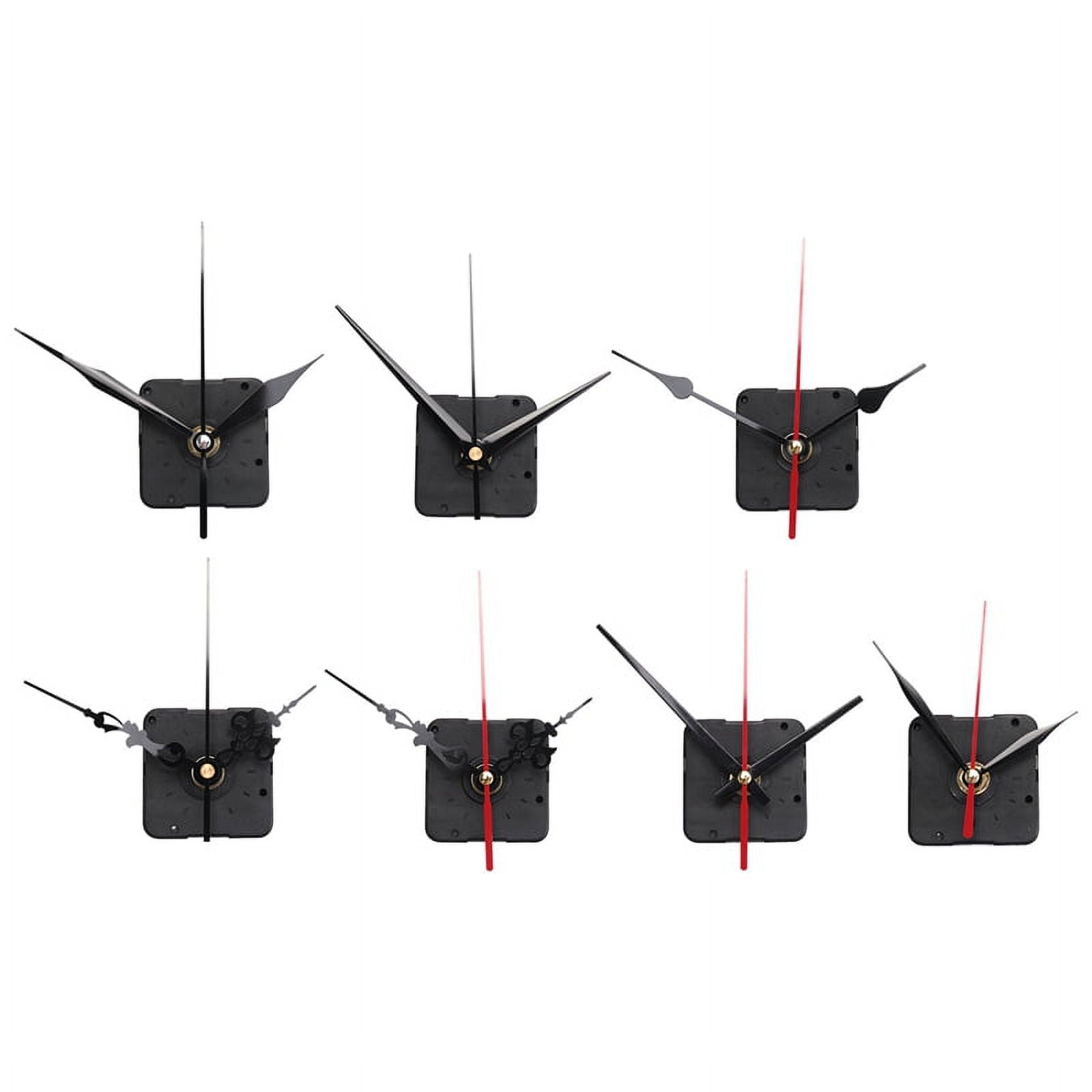 7 Sets Quartz Clock Movement Mechanism, Silent Short Shaft Mechanisms ...